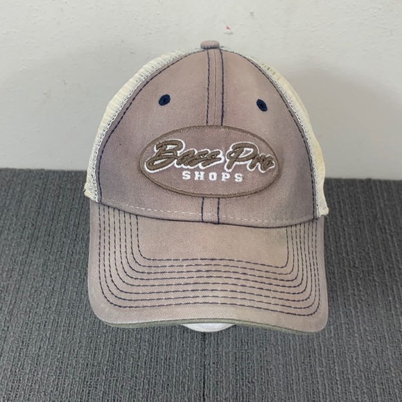 Bass Pro Shops | Accessories | Bass Pro Shops Distressed Trucker Hat ...